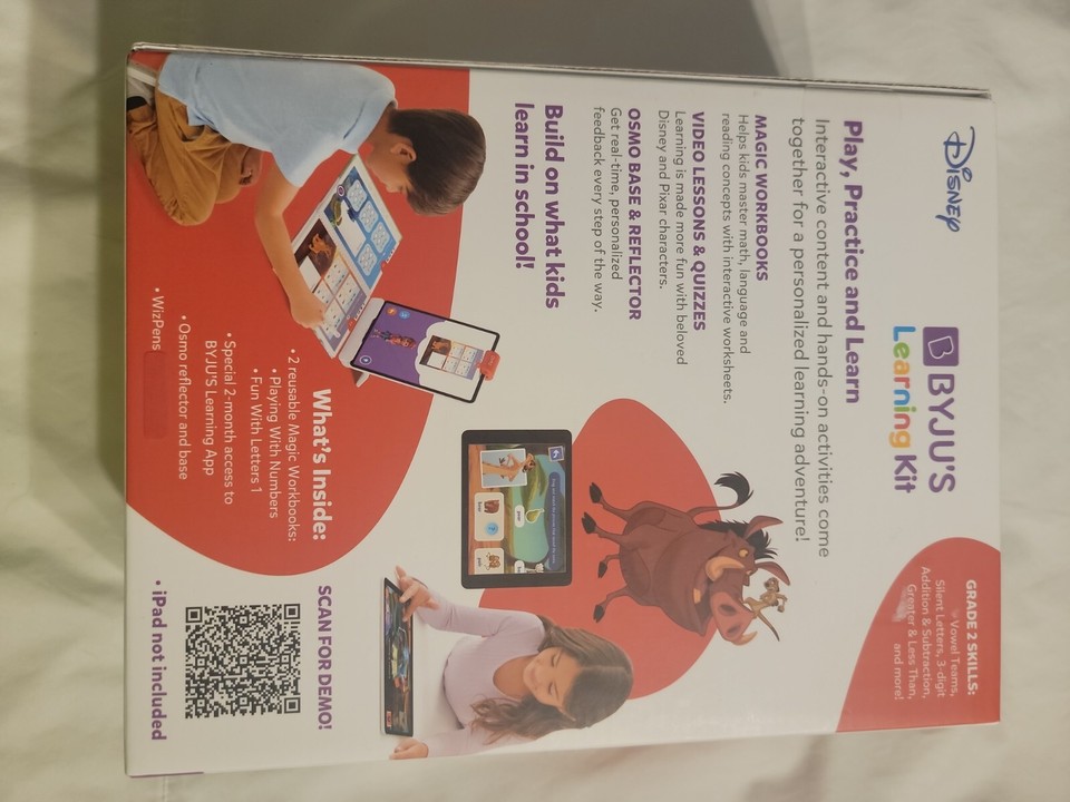 BYJUS Learning: Disney, Grade 2 Kit, Introductory Edition | eBay