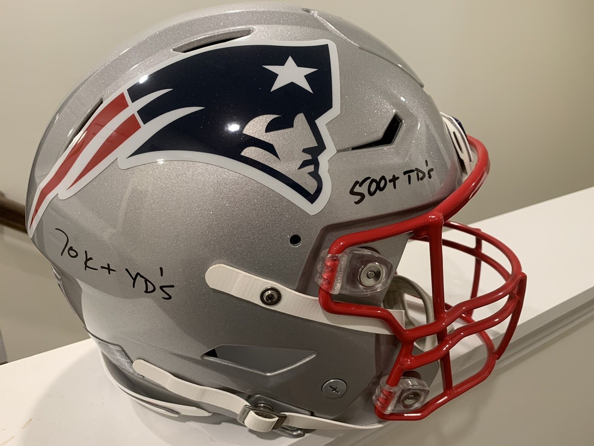 Tom Brady Helmet Tom Brady Signed New England Patriots Full Size