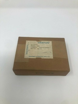 Transformers - Weston Current Transformer