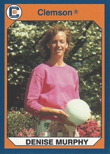 1990 Collegiate Collection Clemson Tigers #184 Denise Murphy | eBay