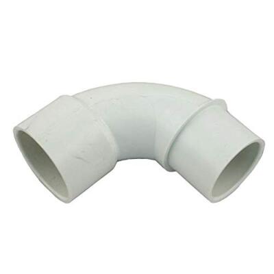 Waterway 411-9100B PVC 90 Degree Sweep Ell Fitting 1 Inch Spigot by 1 ...