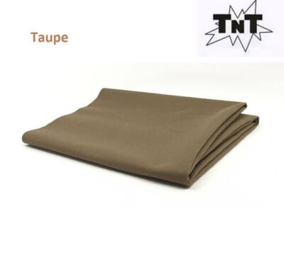 TNT Billiard Pool Table Felt Cloth w/Teflon 8' Cut Bed & Rails * Taupe ...