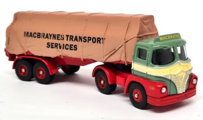 Trackside 1/76 Foden S21 Sheeted Trailer Macbraynes Diecast Model Truck ...