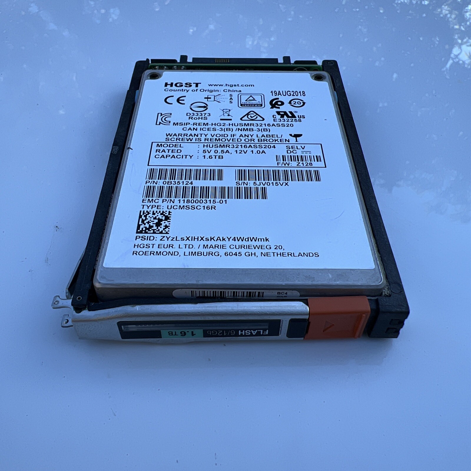 005052339 DELL 1.6TB 2.5" 6Gbps SAS SSD for Isilon H500 | eBay