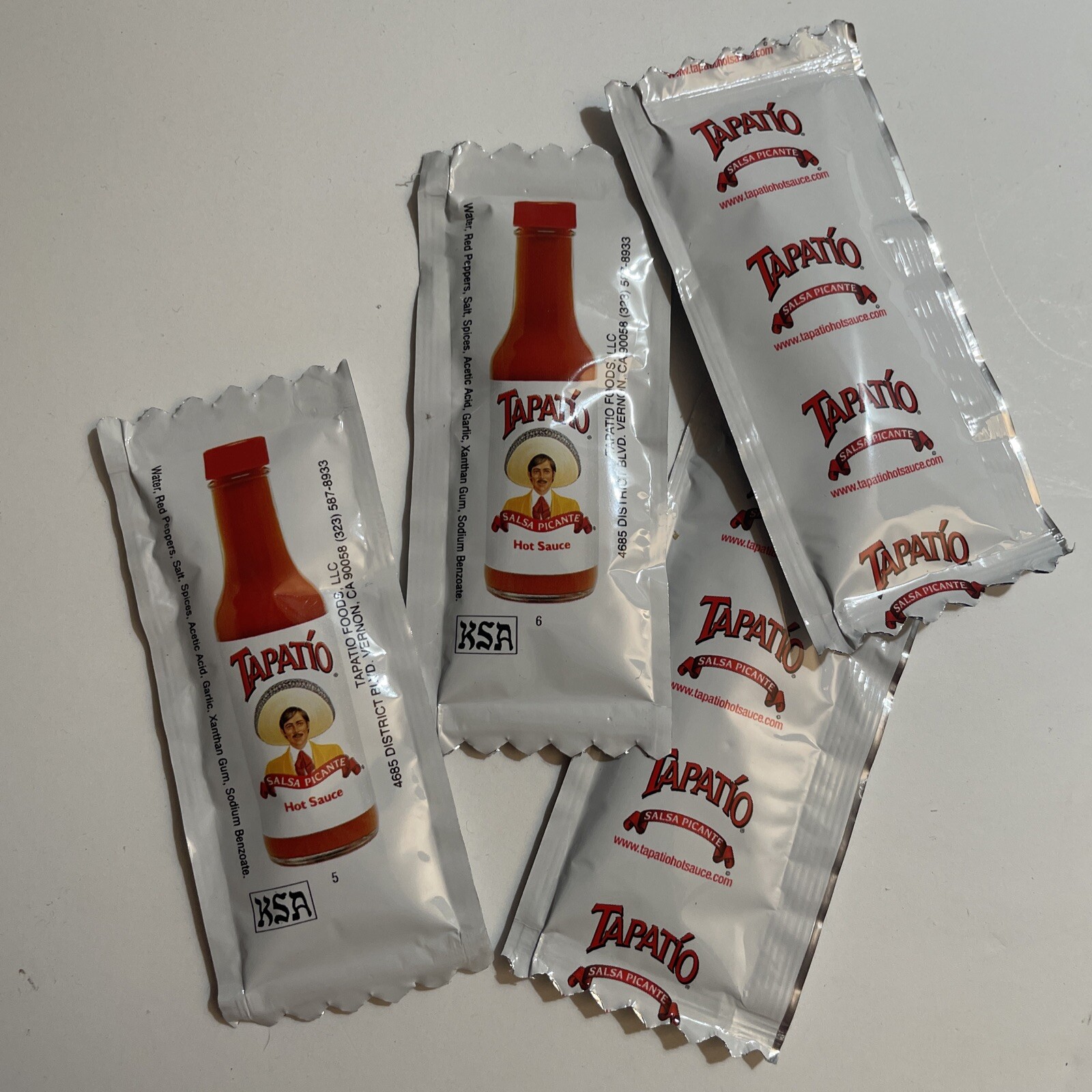 Tapatio Hot Sauce Travel Packets 10 Ct. | eBay