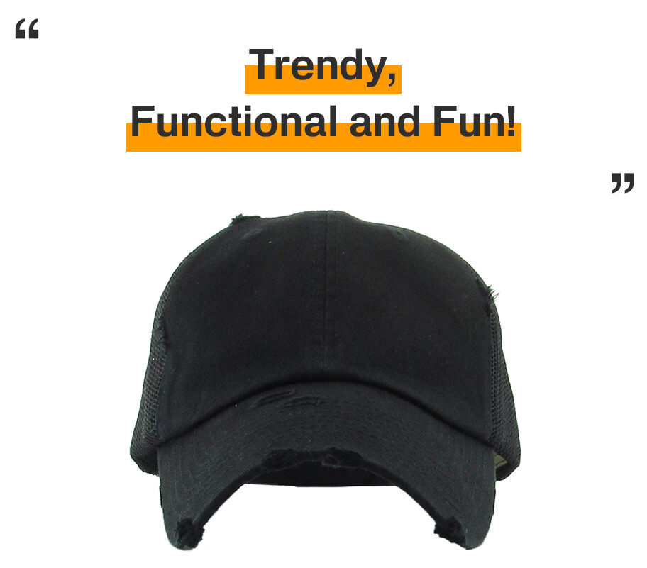 Vintage Distressed Mesh Back Dad Hat Baseball Cap Unconstructed | eBay