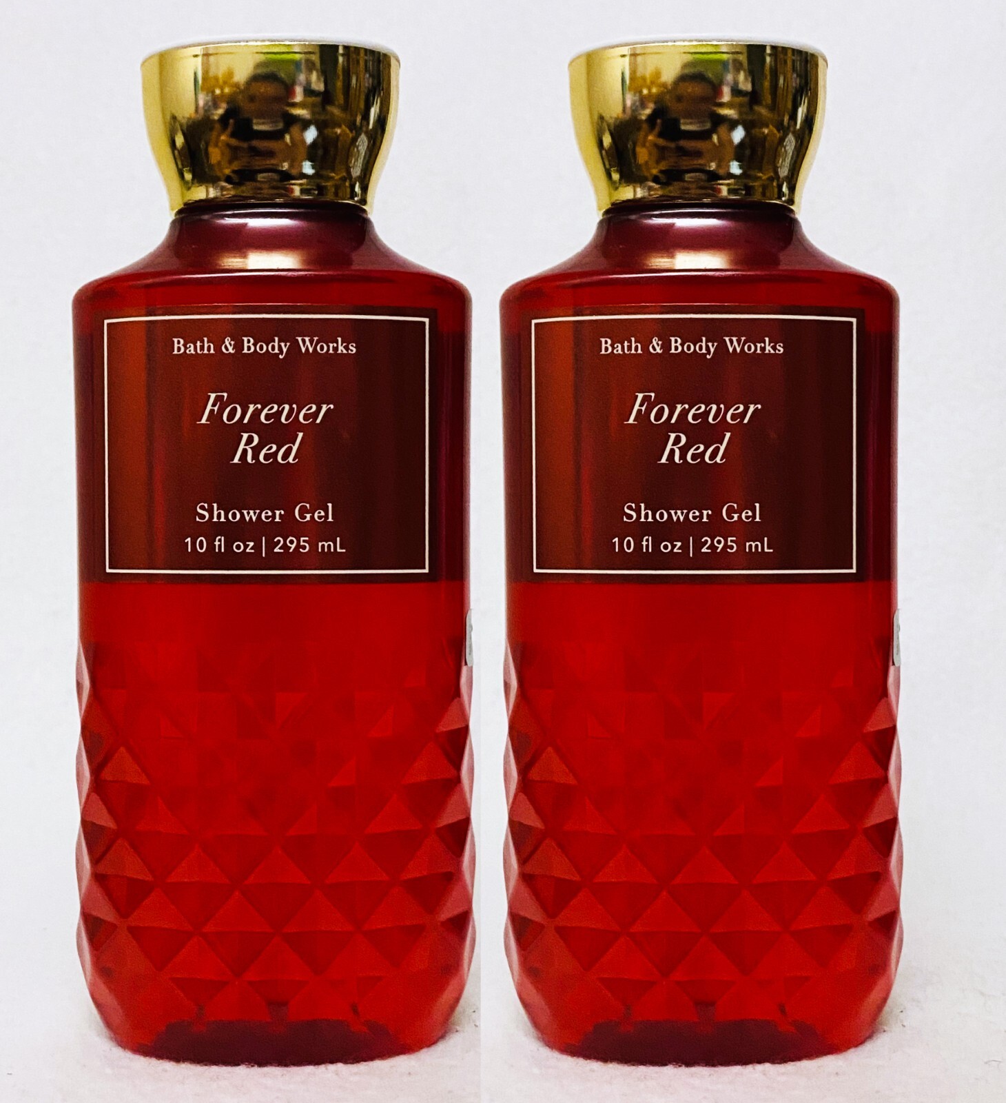 2 Bath & Body Works FOREVER RED Body Wash Shower Gel 10 oz | eBay