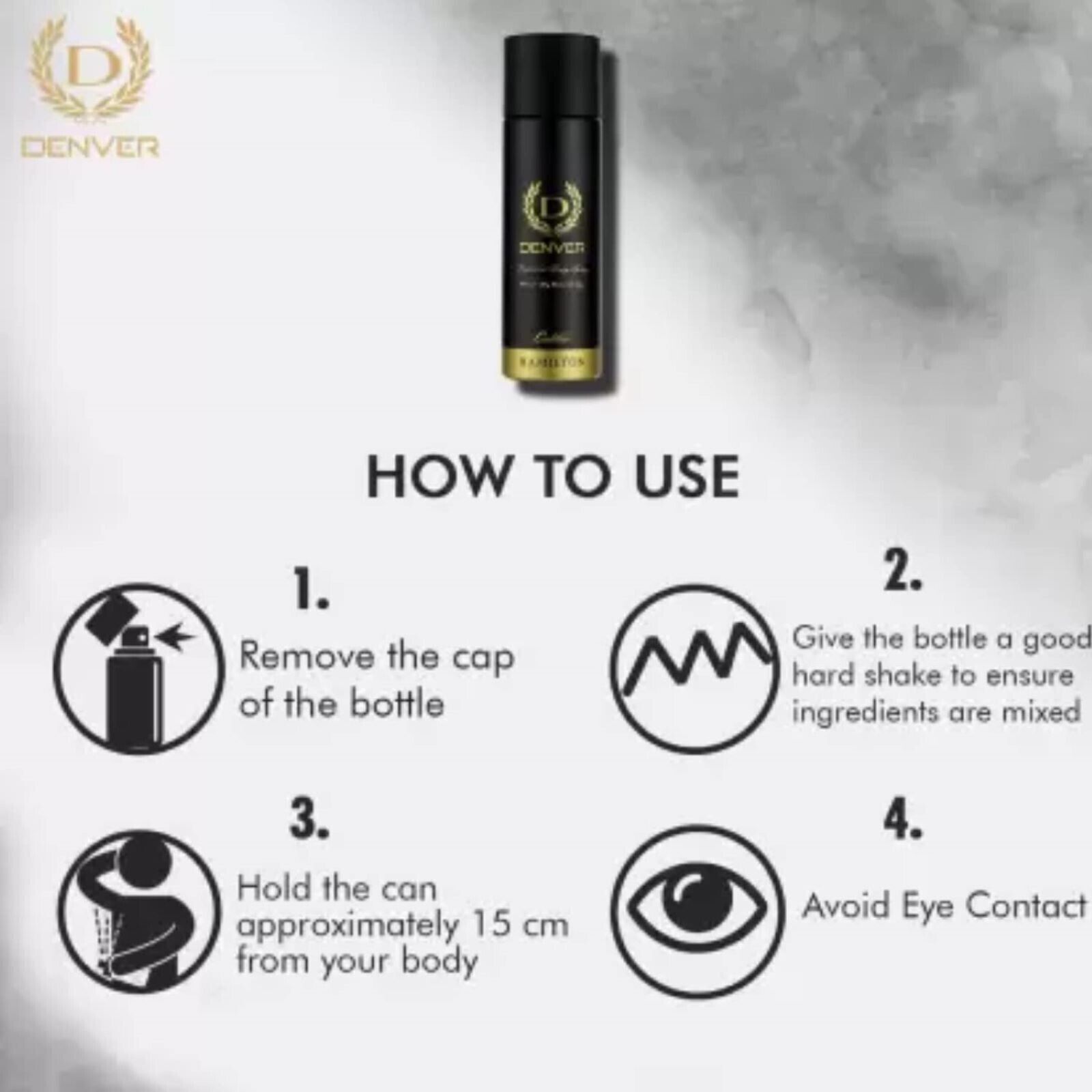 Denver Caliber Long Last Fragrance Deodorant Body Spray For Men 165ml | eBay