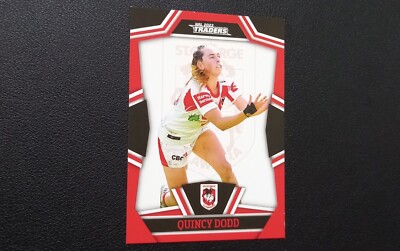2023 NRL Traders Titanium Quincy Dodd NRLW St. George Illawarra Dragons ...