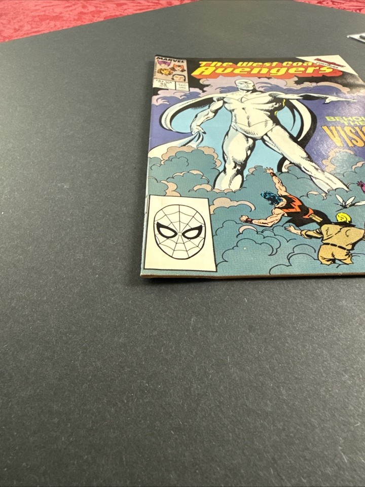 West Coast Avengers Comic Lot of 5 Issues First White Vision Marvel ...