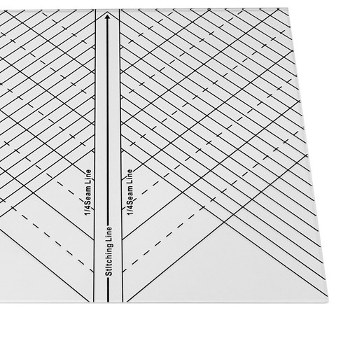 Sew Straight Ruler Patterns Templates Tool DIY Quilting Pathcwork ...