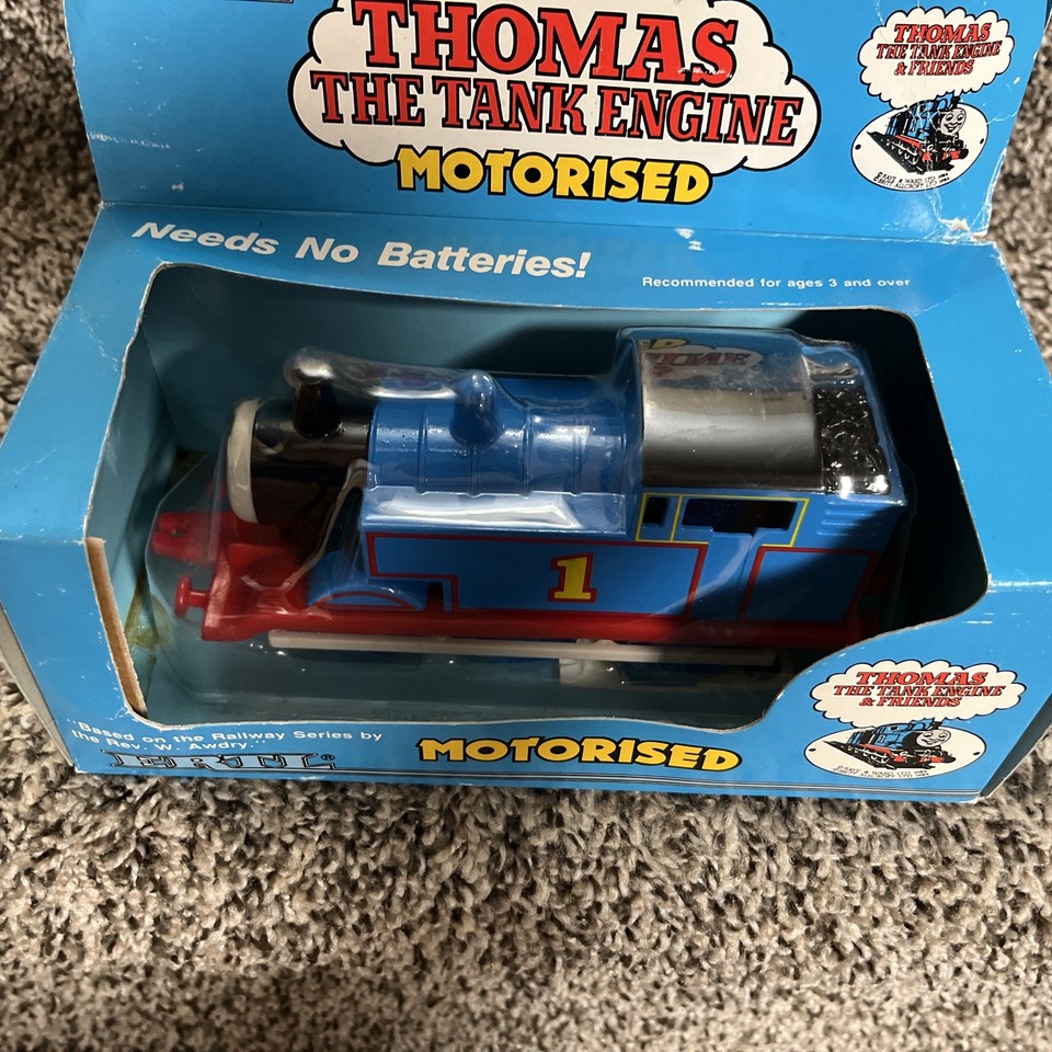1985 ERTL Thomas The Tank Engine Pullback 6" Vintage NOS Rare Hard To ...