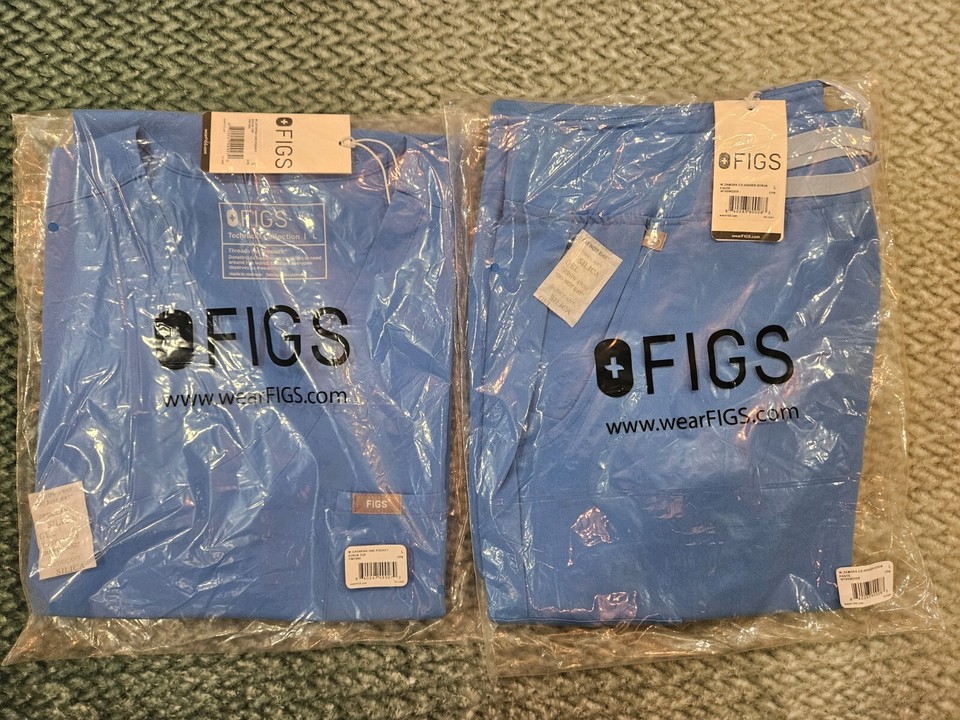 Figs womens scrub set new with tag Zamora Jogger and Catarina Top | eBay