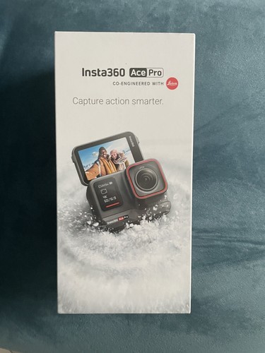 Insta360 Ace Pro Action Camera AI-Powered Waterproof BRAND NEW SEALED ...