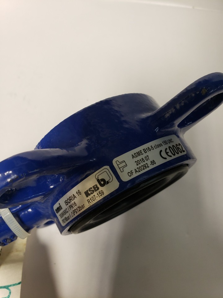 KSB Isoria 16 Butterfly Valve 3G6K6XC/PN16 | eBay