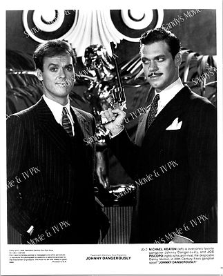 MICHAEL KEATON, JOE PISCOPO Terrific ORIGINAL Movie Photo JOHNNY ...