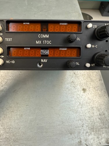 TKM MX-170C Nav/Com 14V. Comes with tray and connector. | eBay