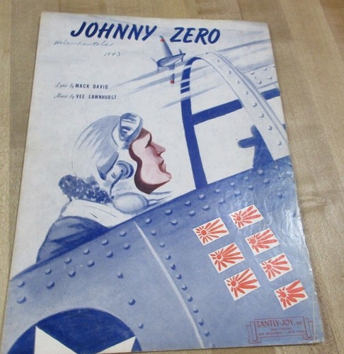 Johnny Zero 1943 Sheet Music (b) | eBay