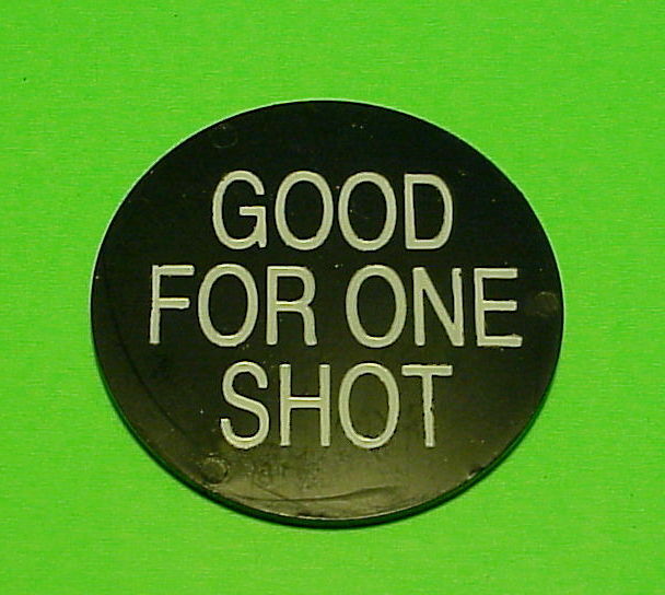 GOSHEN NEW YORK NEW STREET TAVERN / GOOD FOR ONE SHOT TRADE TOKEN | eBay