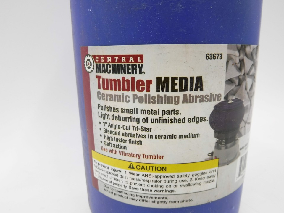 Ceramic Abrasive Polishing Media Tumbling Pins 5lbs High Luster Finish ...