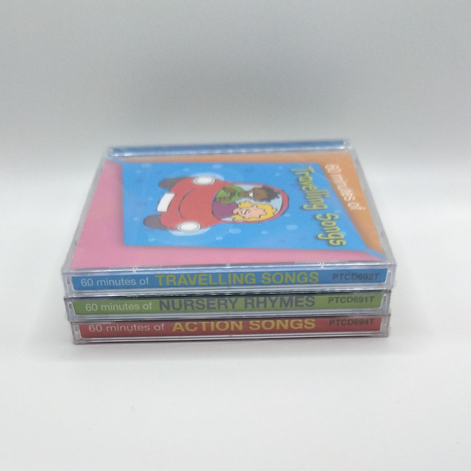 Kids CD Bundle - 3 CD Pack - Travelling Songs, Nursery Rhymes & Action ...