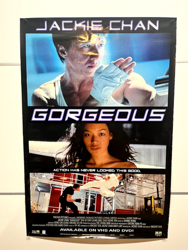 Poster: Gorgeous (1999): Jackie Chan/Shu Qi original VHS DVD promo ...