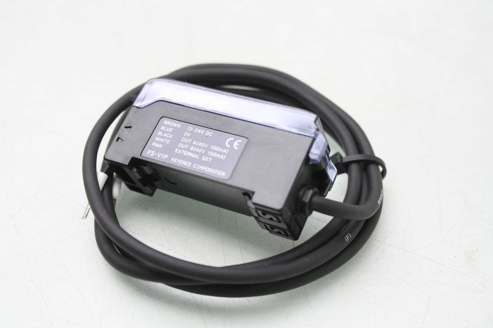 Keyence FS-V1P Photoelectric Fiber Optic Sensor Amplifier | eBay