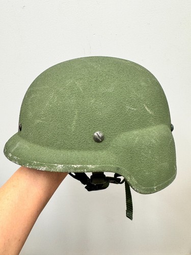 GENUINE USMC GENTEX LEVEL IIIA LIGHTWEIGHT MARINE CORPS COMBAT HELMET ...