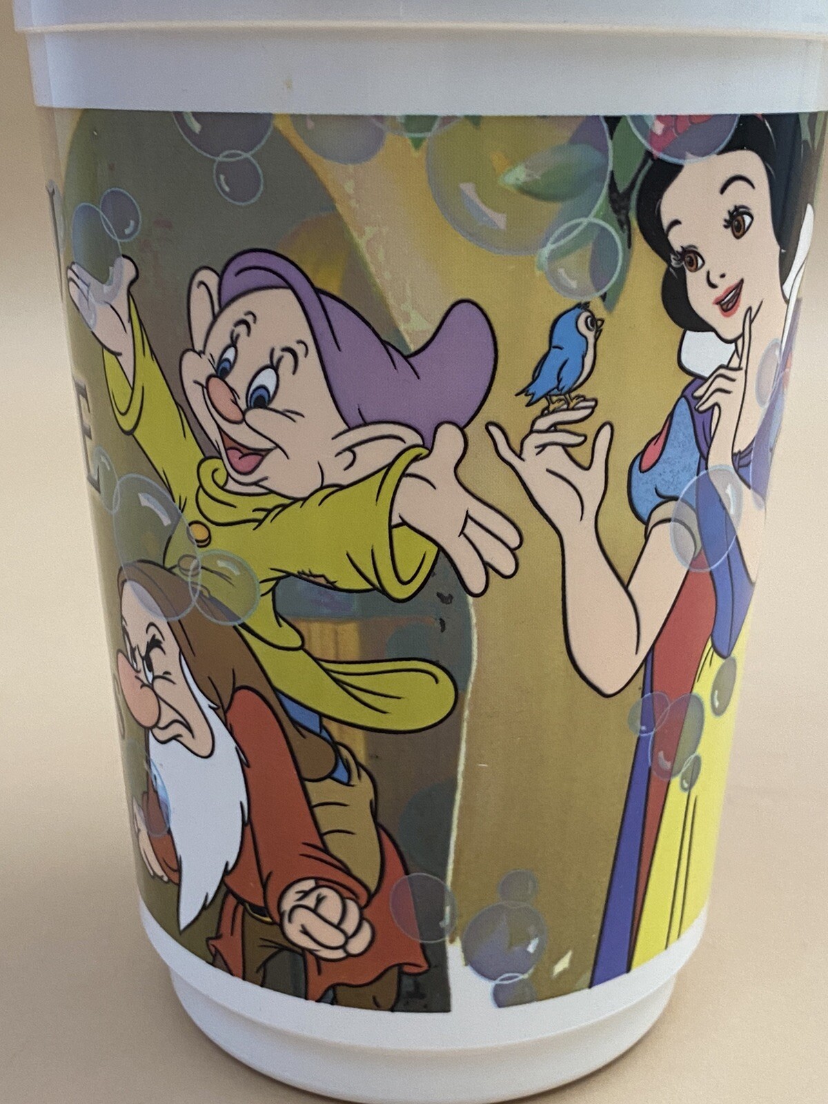 Vintage Disneyland Disney ~ Snow White & The 7 Dwarfs ~ Popcorn Bucket ...