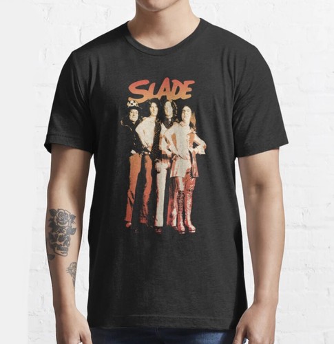Slade Rock Band T-Shirt Unisex Short Sleeve T-Shirt All Sizes S-2345Xl ...