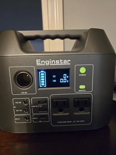 Open Box 300W Portable Power Station Solar Generator 110V 296Wh Power ...