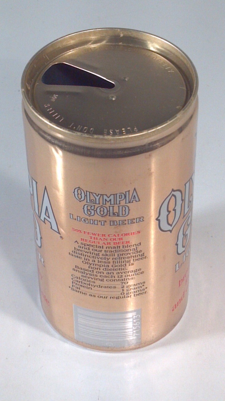 Vintage Olympia Gold Light Beer 12oz Can Aluminum Olympia St Paul | eBay