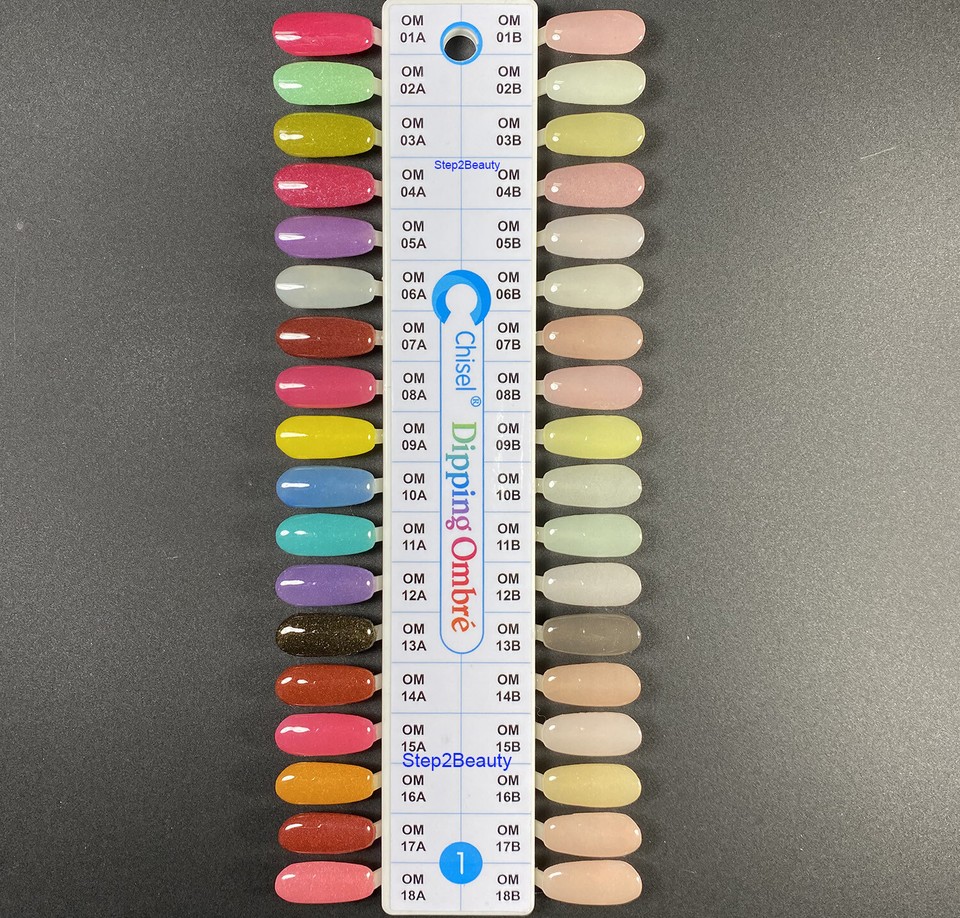 Chisel Nail Art 2 in 1 Acrylic & Dipping Powder 2 Oz - Neon 6 | eBay