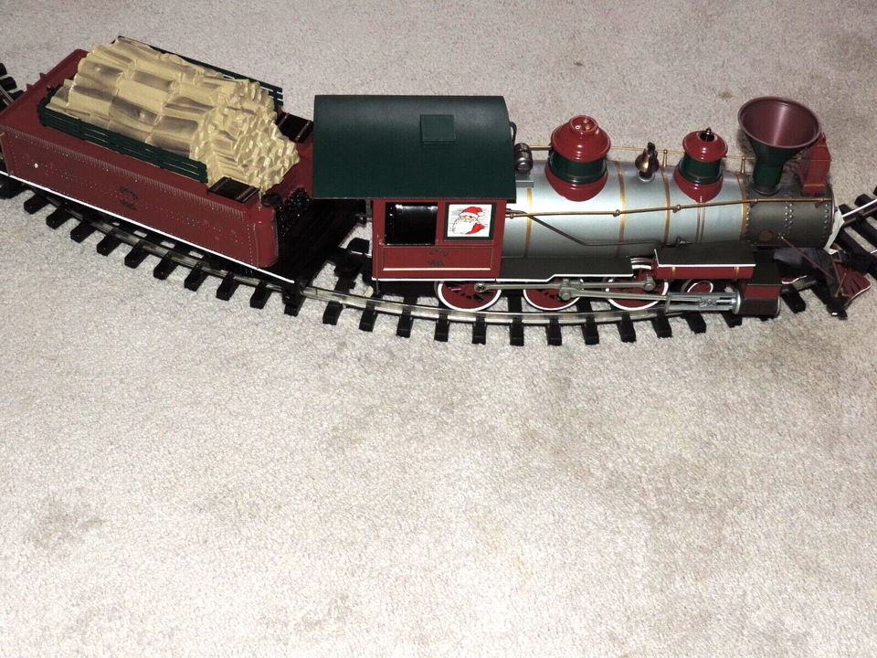 G Scale Bachmann Big Haulers White Christmas Express Locomotive Train ...
