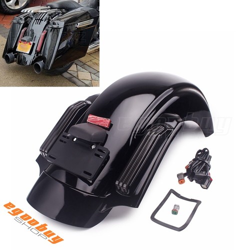 CVO Style Motorcycle LED Rear Fender System For Touring FLHR FLHT FLHX ...