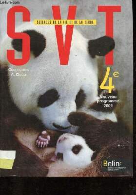 SVT 4e - Collection A. Duco - Manuel de l'élève. - Collectif - 20 | eBay