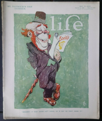 Life Magazine Vol. 65 No. 1690 - March 18, 1915 | eBay.de