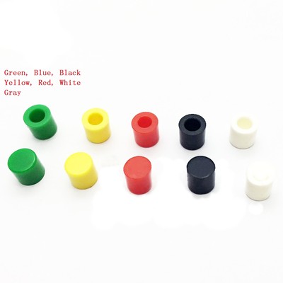 Switch Cap Mutil-Color for 6*6 Series Switch Tact Tactile Push Button ...