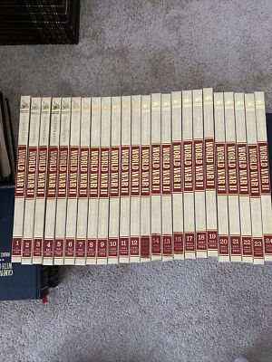Illustrated World War II Encyclopedia Set (Volumes 1-24 ) 1978 | eBay