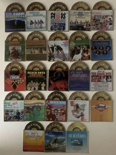 Panini Beach Boys 50th Anniversary Gold Albums Die-Cut Chase Card Full ...