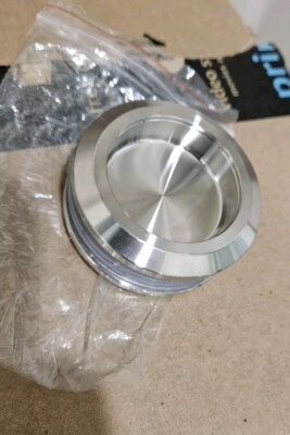 FHC TGFP1CH Thru-Glass Finger Pull - 3/8" & 1/2" Glass - Brushed Nickel ...