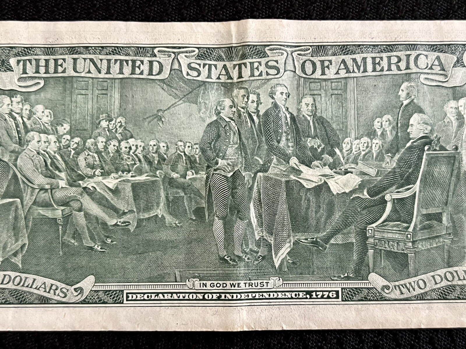 1976 $2 Dollar Bill Low Serial # With Double Digits, VERY RARE, U.S.A ...