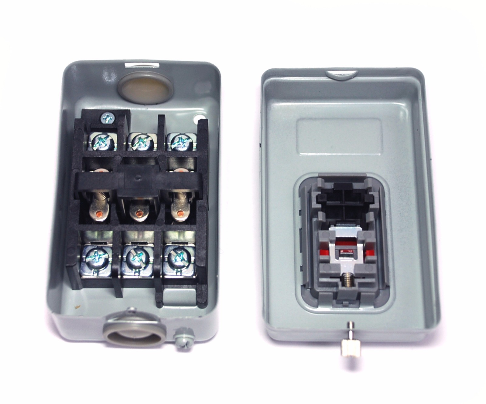 1pc Metal Case TBSN-330 Push Button Power Switch 3P 30A 3.7KW On-Off ...