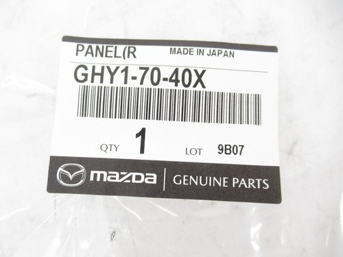 Genuine OEM Mazda GHY1-70-40X Passenger Rear Fender Panel 2014-2017 ...