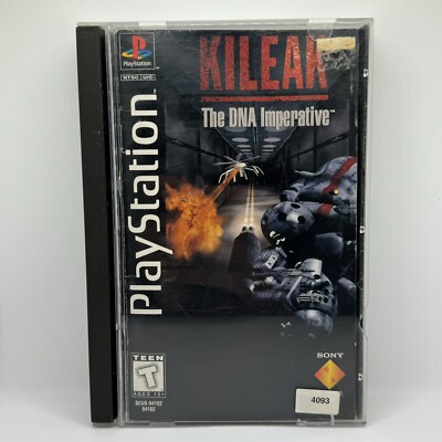 Kileak The DNA Imperative PS1 Complete in Long Box Authentic ...