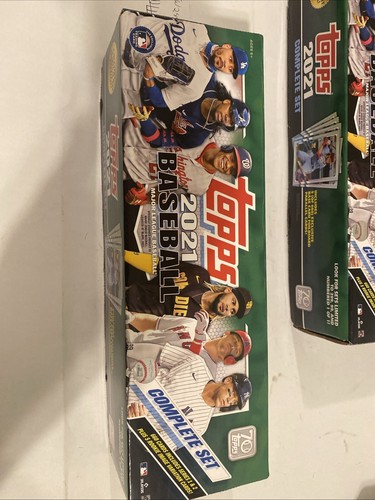 Topps 2021 MLB Baseball Complete Factory Set Green Box | eBay