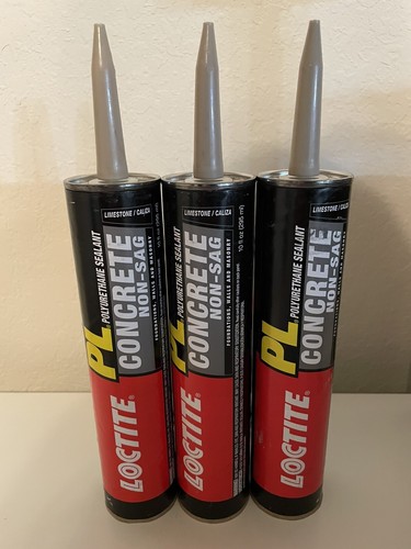 3 Loctite PL POLYURETHANE SEALANT CONCRETE NON-SAG Foundation, Walls ...
