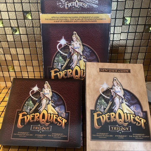 Everquest Trilogy Big Retail Box PC Complete in Box 2 disc game With Inserts | eBay