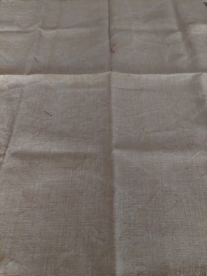 Vintage Jute Fabric Coupon 95 X 100 Cm | eBay UK