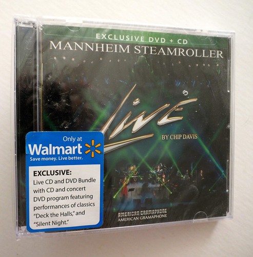 Mannheim MANNHEIM STEAMROLLER-LIVE -CD+DVD- (CD) (UK IMPORT ...